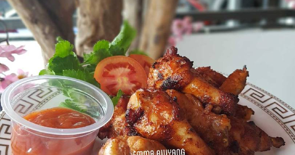 Resep Honey Spicy Chicken Wings /Ayam Goreng Madu oleh Emma Aw Yang ...