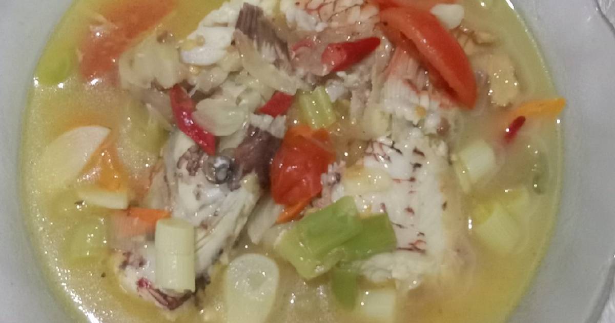 Resep Garang asem ikan kakap merah oleh Veronica Wistati - Cookpad