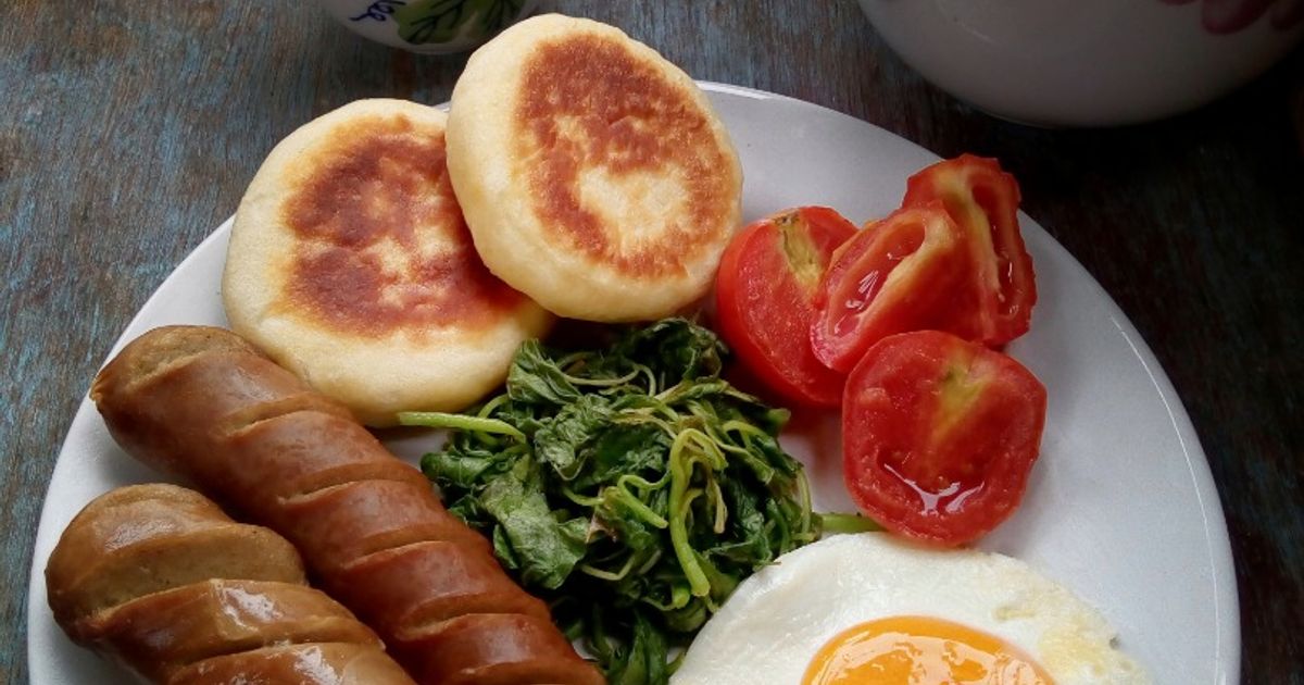 Resep English Breakfast oleh ayunabillarumaropen - Cookpad