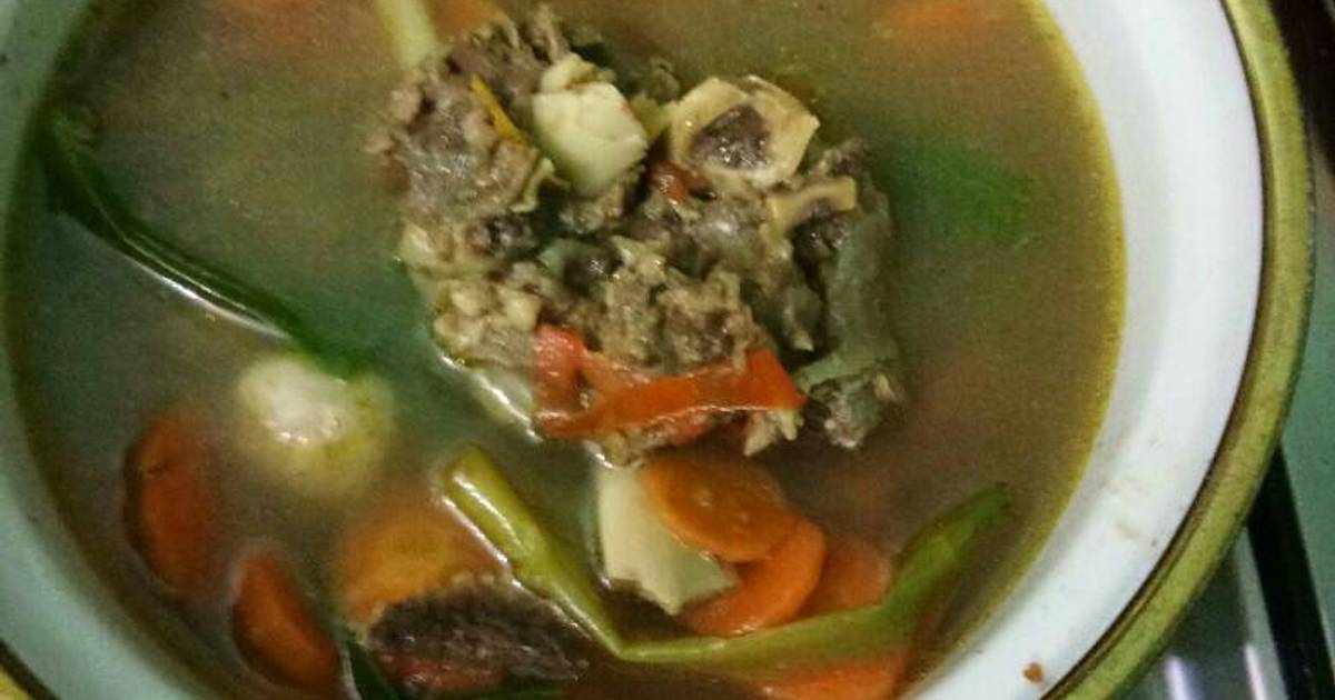 Resep Sop iga ala chef bubu oleh Wulan Oktaviani - Cookpad