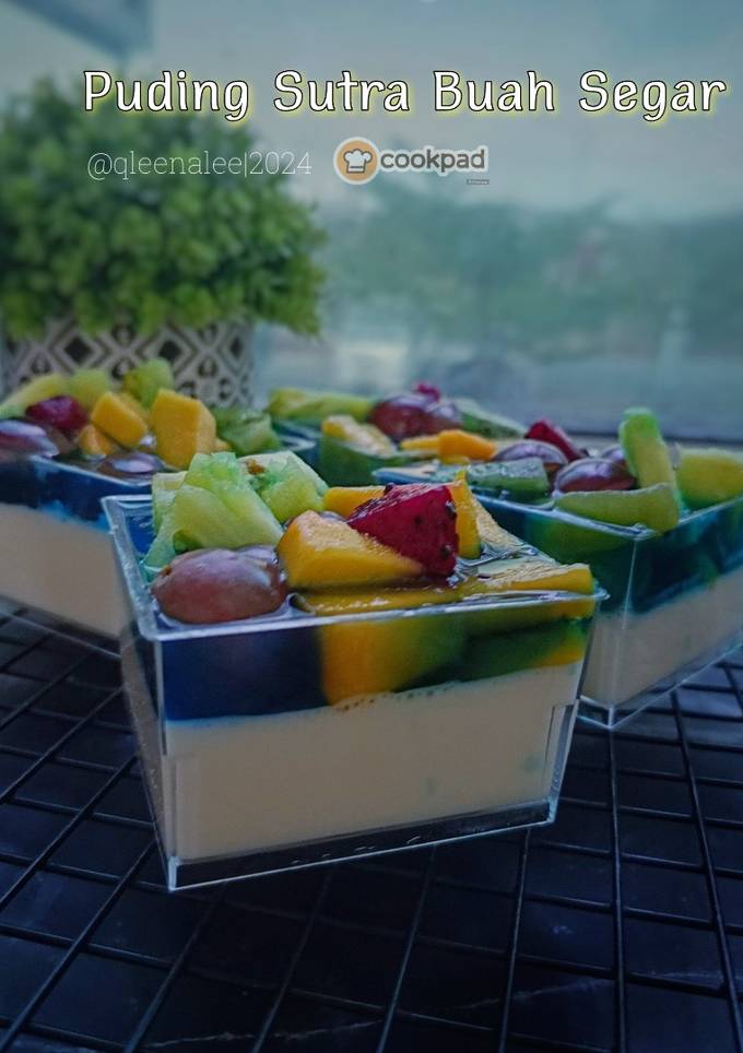 Resipi Puding Sutra Buah Segar oleh Q'leenalee's Kitchen - Cookpad