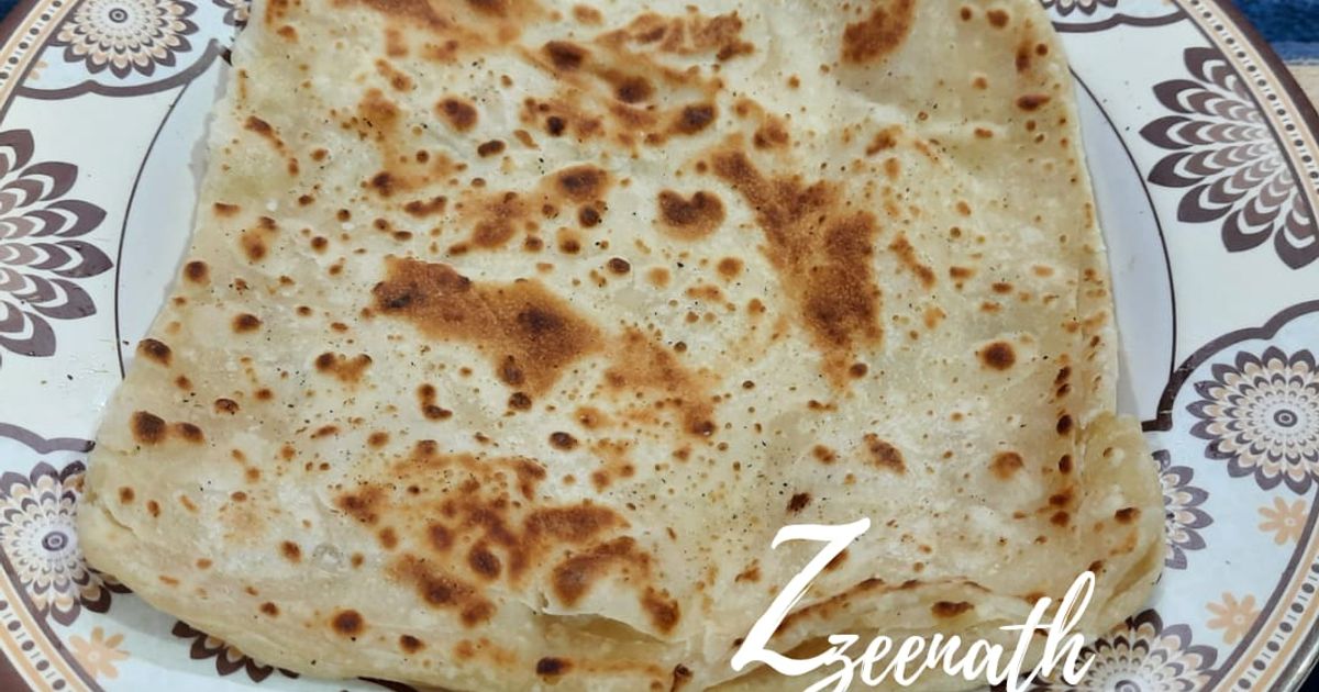Homemade Warqi Parathas Recipe by ZMA - Cookpad