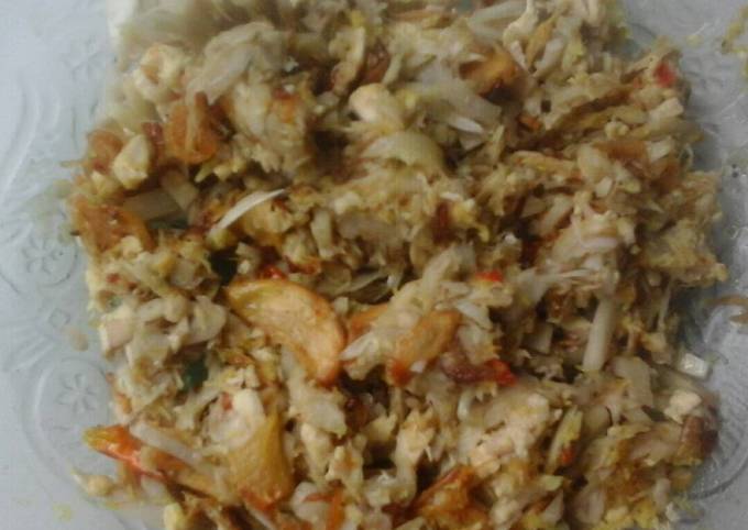 Resep Lawar nangka daging ayam oleh paon_made - Cookpad