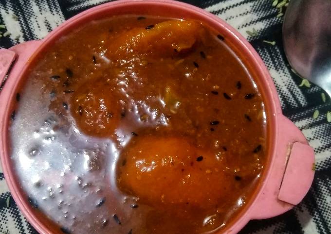 Raw mango lonji Recipe by Sakshi Lodhi - Cookpad