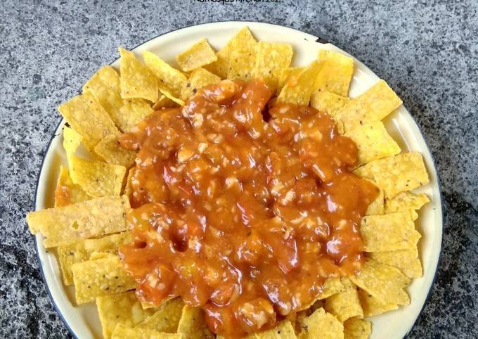 Resep Nachos Simple oleh Nathasya's Kitchen - Cookpad
