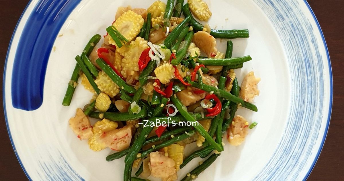 Resep Tumis Buncis Baby Corn oleh Heniwatisuma, ZaBel's mom - Cookpad