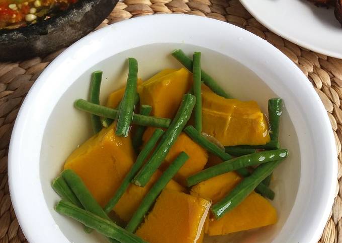 Resep Gangan manis (labu dan kacang panjang) oleh Citra Risa Septiani ...