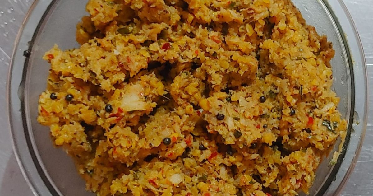 Chana Dal Chutney Split Bengal Gram Recipe by Rajalakshmi AR - Cookpad