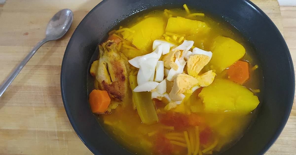 Sopa de fideos - 622 recetas caseras- Cookpad