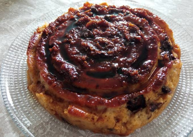 Pudding de pan y chocolate Receta de gloria Aranega- Cookpad