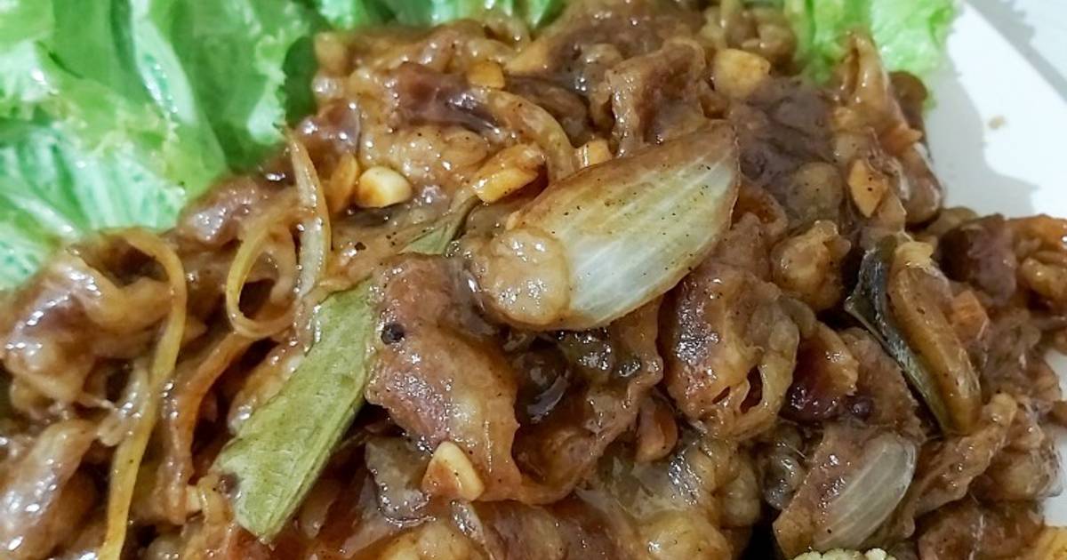 Resep Beef Teriyaki/daging gyudon oleh Cynthia Oshin - Cookpad
