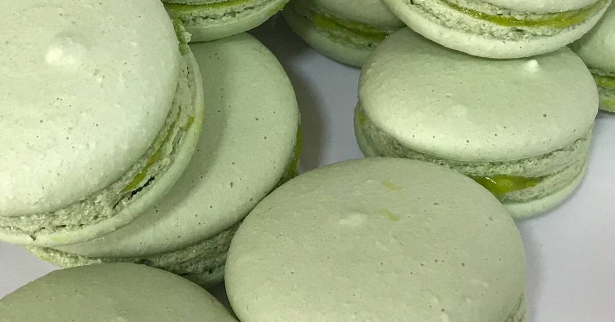 Macarons de limón Receta de Maria Luisa Aguilar- Cookpad