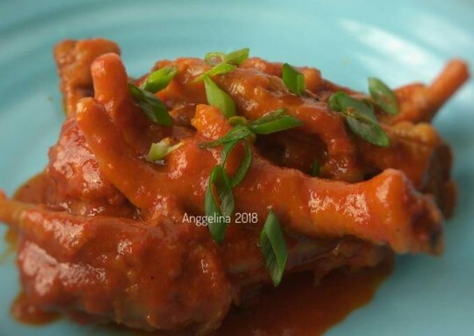 Resep Maeun Dakbal (Ceker Pedas Ala Korea) oleh Anggelina Ester Jesica ...