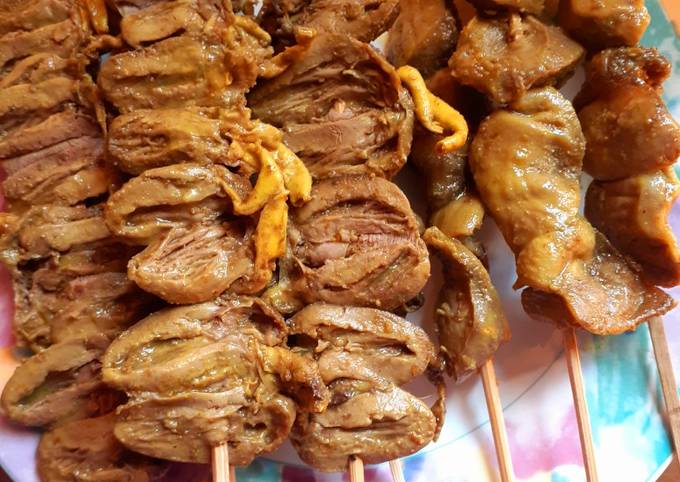 Resep Sate Ampela Jantung Bubur Ayam oleh Faeyza Lazuardi - Cookpad
