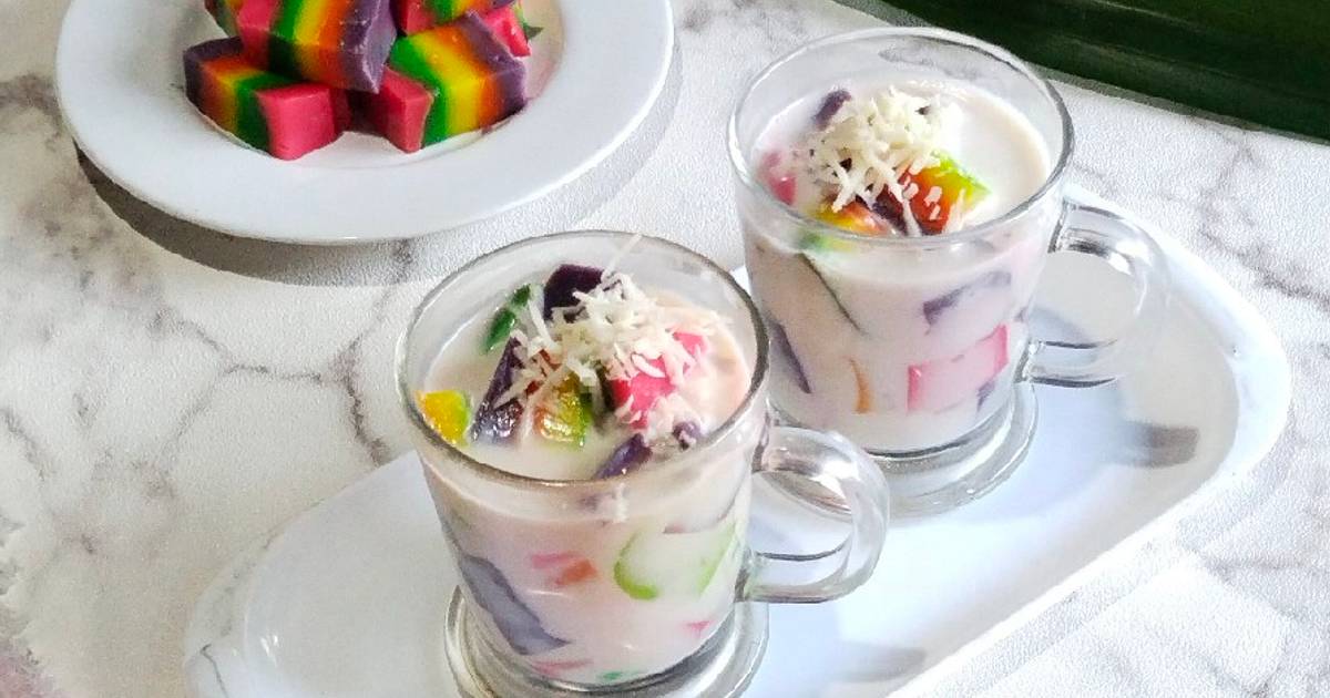 Resep 437. Es Buko Bongko Pelangi oleh Pawon Winna - Cookpad