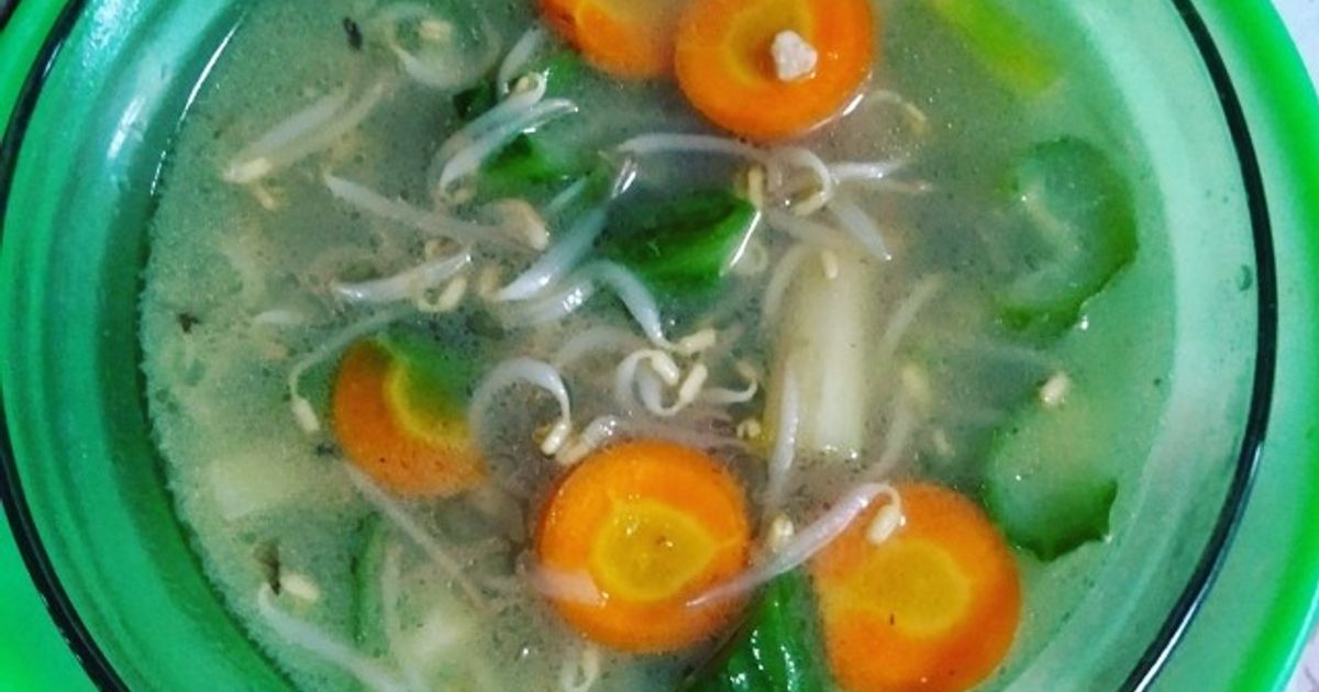 Resep Kuah Sayur Emes Toge oleh Umi rama - Cookpad