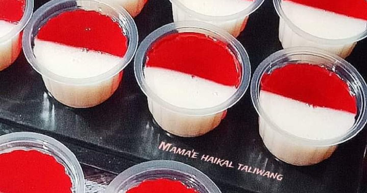 Resep puding merah putih spesial perayaan kemerdekaan