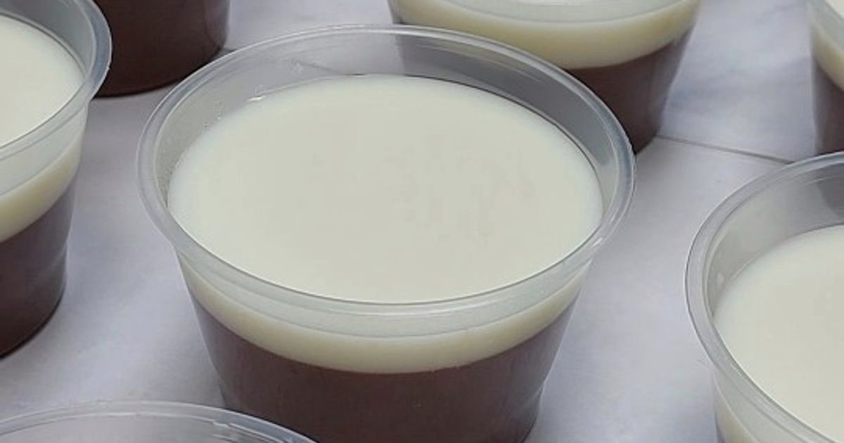 Resep puding coklat susu uht/1000 rumahan enak dan mudah - Cookpad