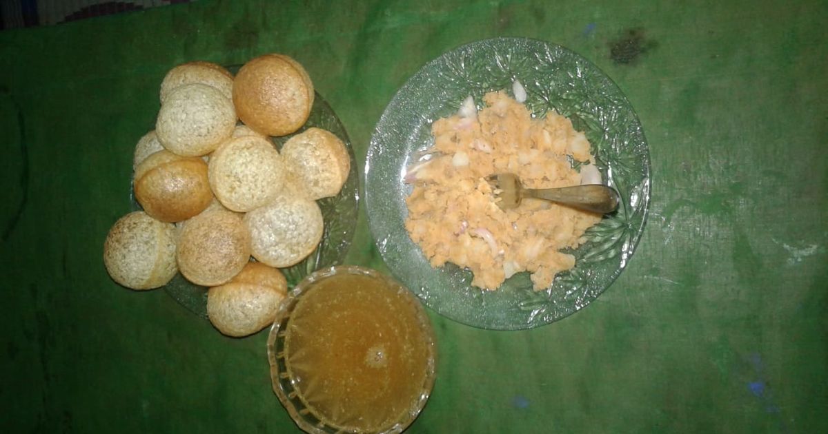 Panipuri Recipe by Kanchan Ojha - Cookpad