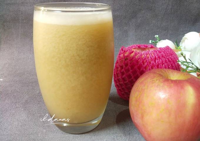 Resep Jus Apel Merah ala Warung Jus oleh ihdanas - Cookpad