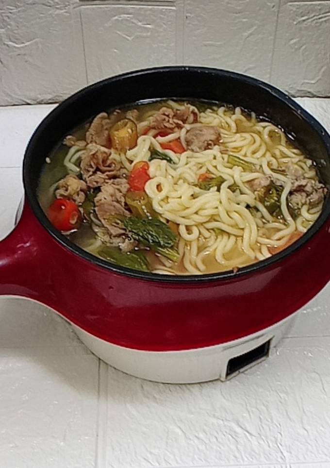 Resep Mee Sub Rebus daging simple oleh Setya N2 - Cookpad