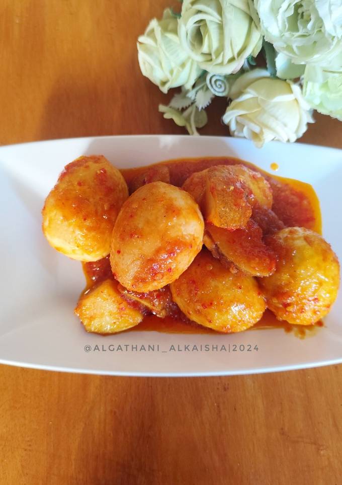 Resep Telur bumbu bali simple oleh Cooking With Irma - Cookpad