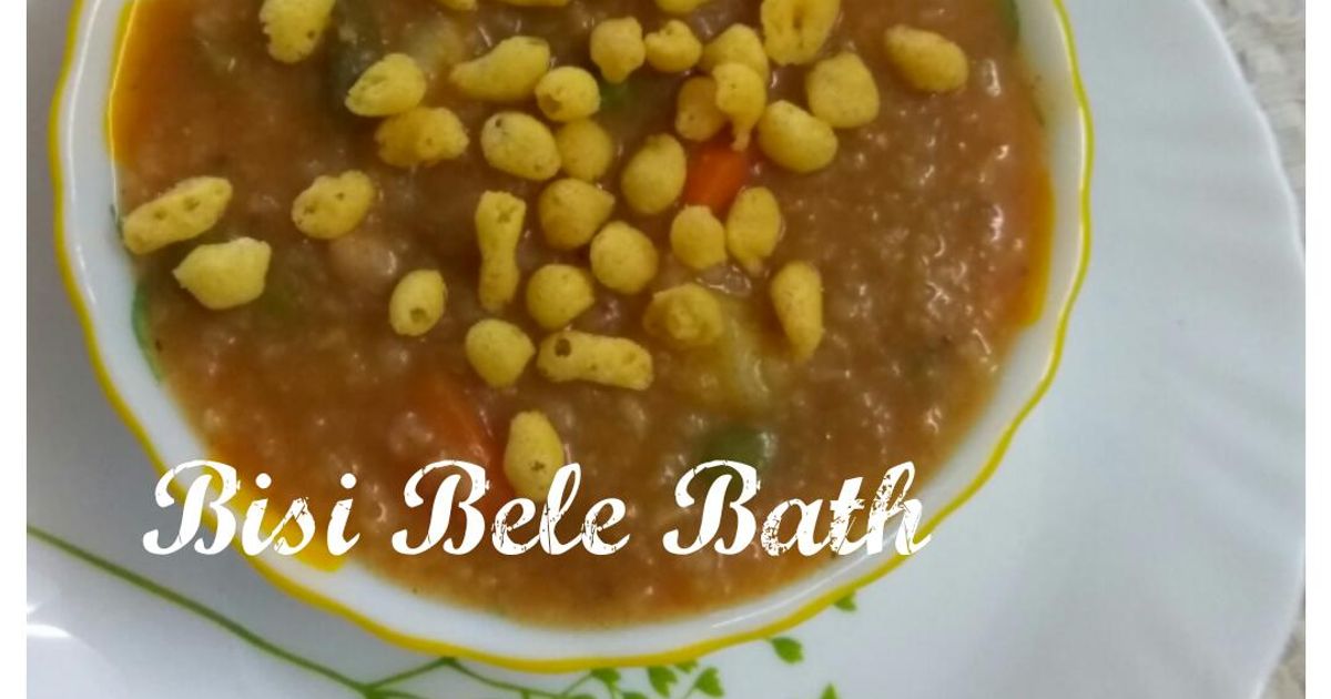 Bisibelebath Recipe by Reshma kiran - Cookpad