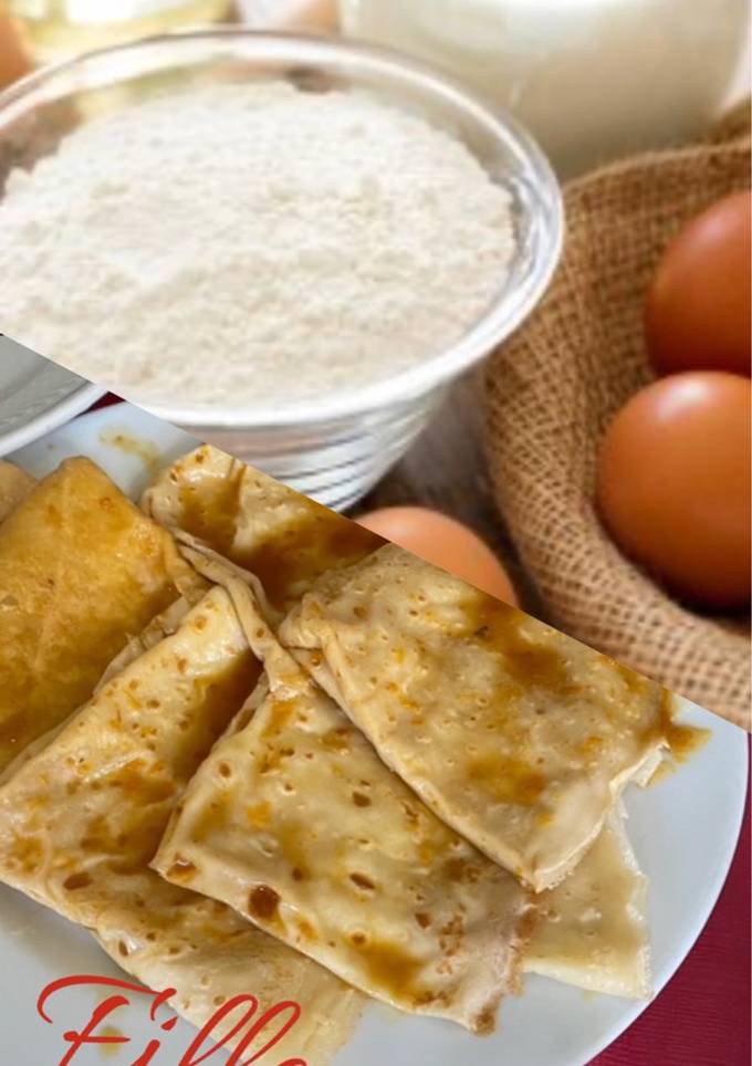 Filloas Receta de marshya- Cookpad