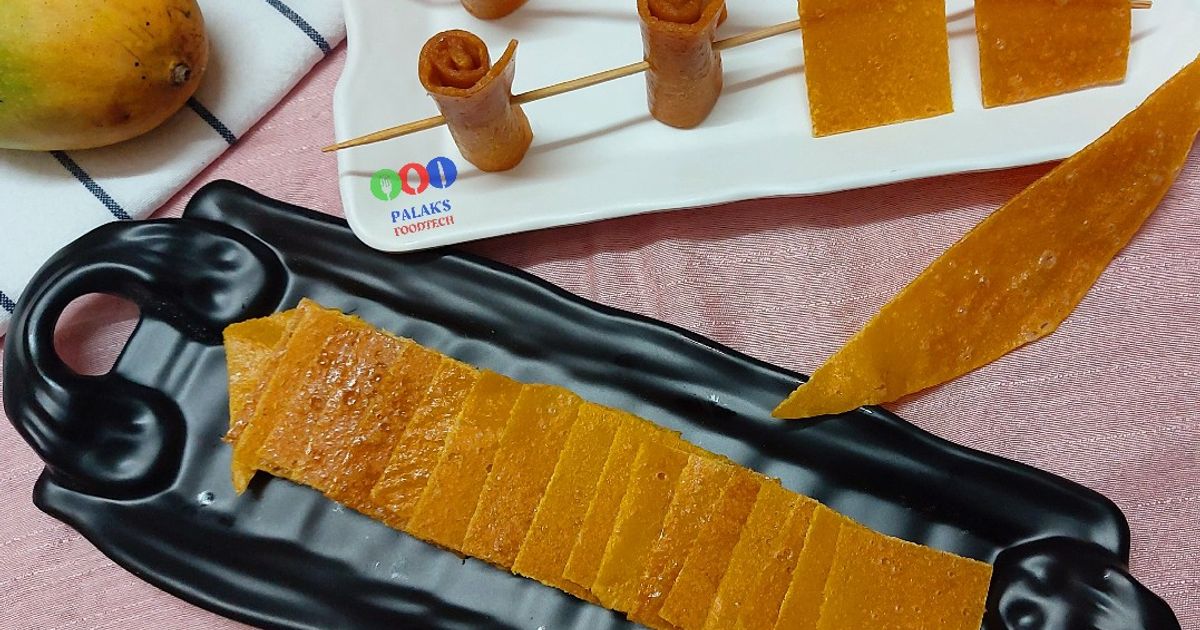 Palak Sheth દ્વારા રેસીપી આમ પાપડ (Aam Papad Recipe In Gujarati) - કૂકપૅડ