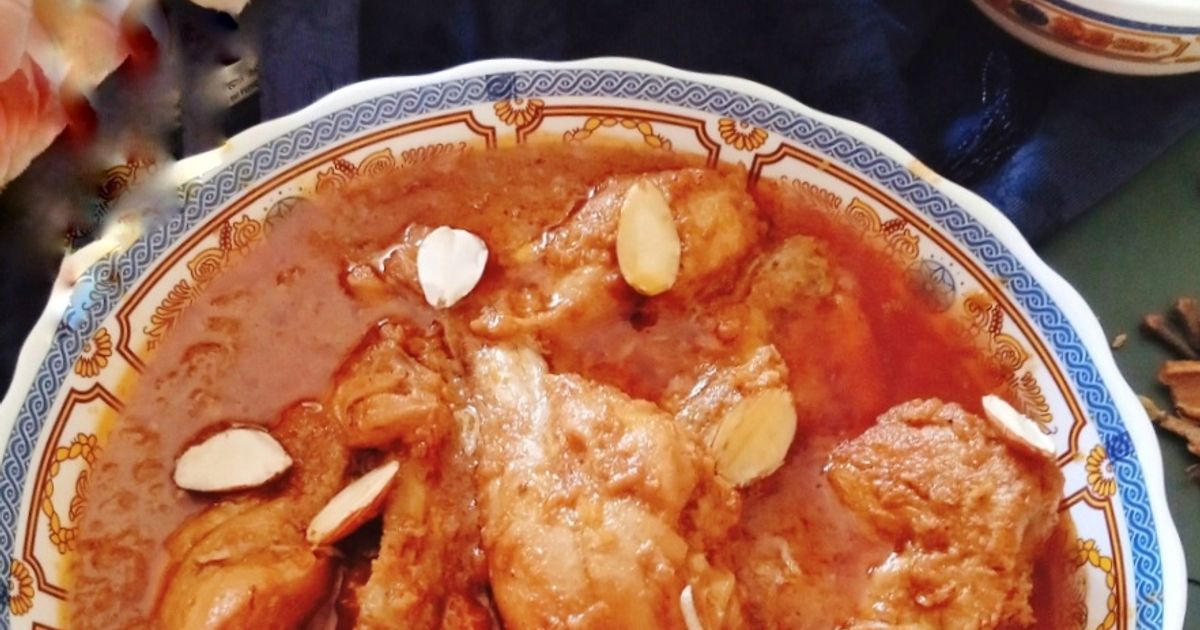 Badami Qorma Recipe by Aniza Naveed - Cookpad