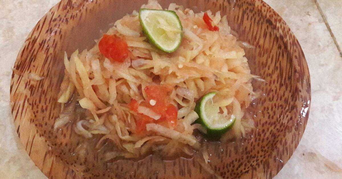 133 resep rujak serut pepaya enak dan mudah - Cookpad