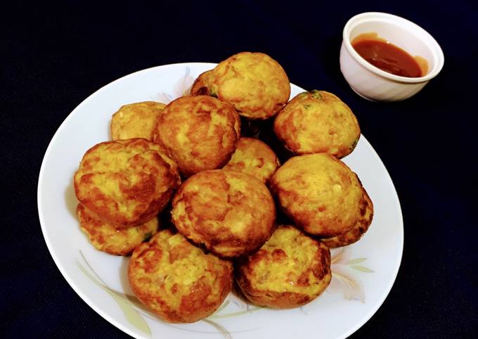 Low Oil Egg Fritters Recipe by Sudipa Gope - Cookpad