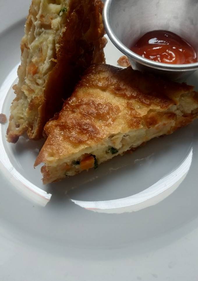 Resep Gabin Goreng Isi Rogut Sayuran oleh Satrio Pinandito - Cookpad