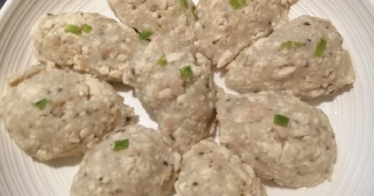 Steam Tofu With Ground Pork And Minced Fish Recipe By Meme