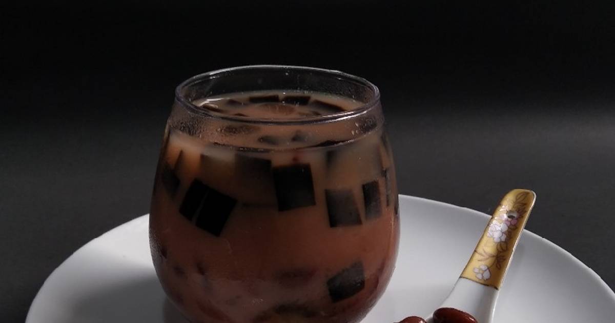 38 resep es kacang merah cincau enak dan mudah - Cookpad