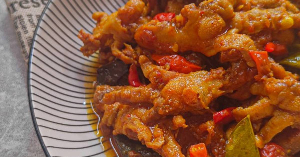 Resep Ceker Mercon Pedas & Simpel yang Bikin Nagih!