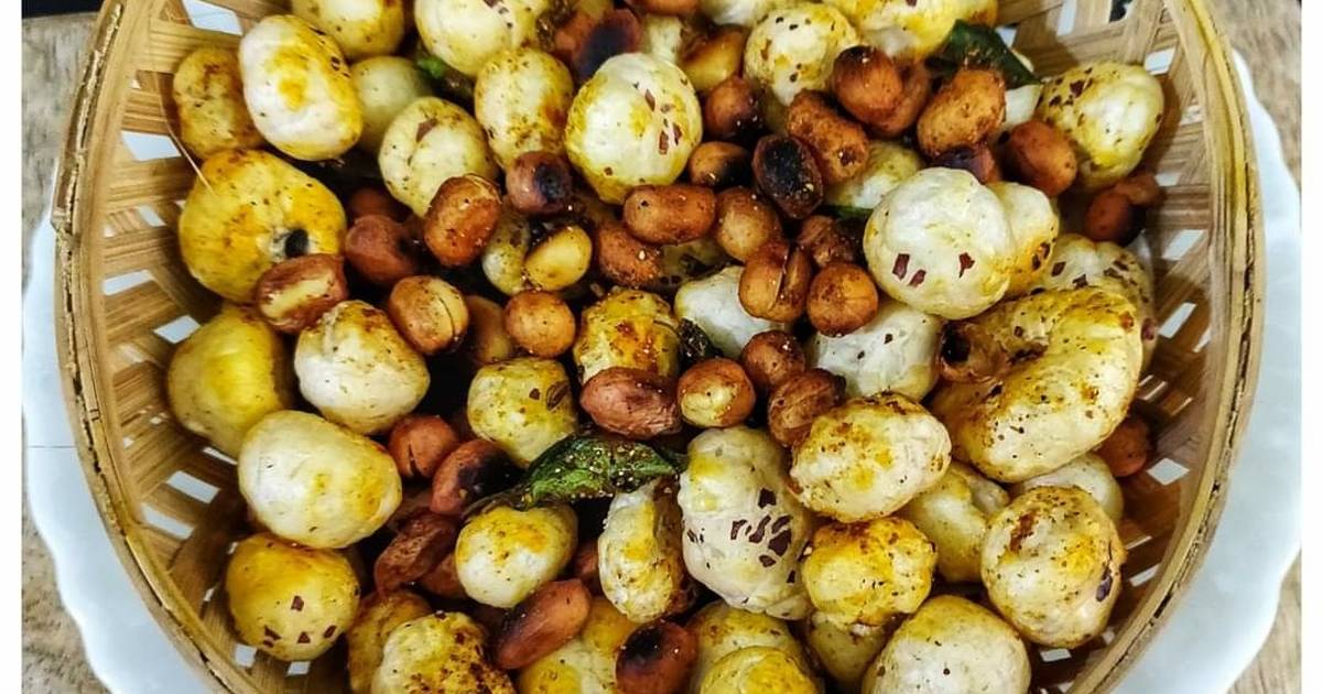 Makhana snacks Recipe by Susmita Patnaik - Cookpad