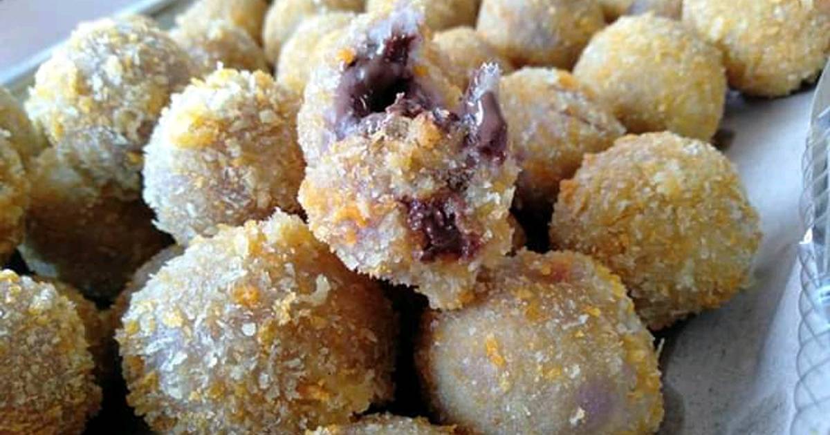 Resep Bola bola coklat ubi ungu oleh Rahma - Cookpad