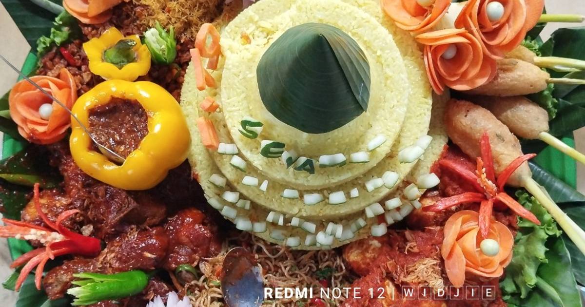 Resep Tumpeng Nasi Kuning Samarinda oleh Widjie Astuti - Cookpad