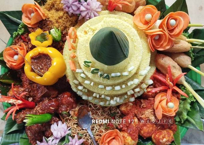 Resep Tumpeng Nasi Kuning Samarinda oleh Widjie Astuti - Cookpad