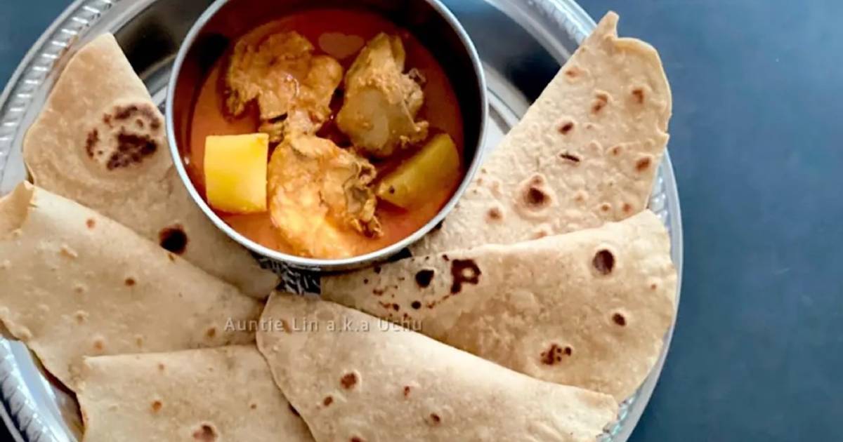 Pelajari cara membuat capati yang kekal lembut, gebu & sedap!