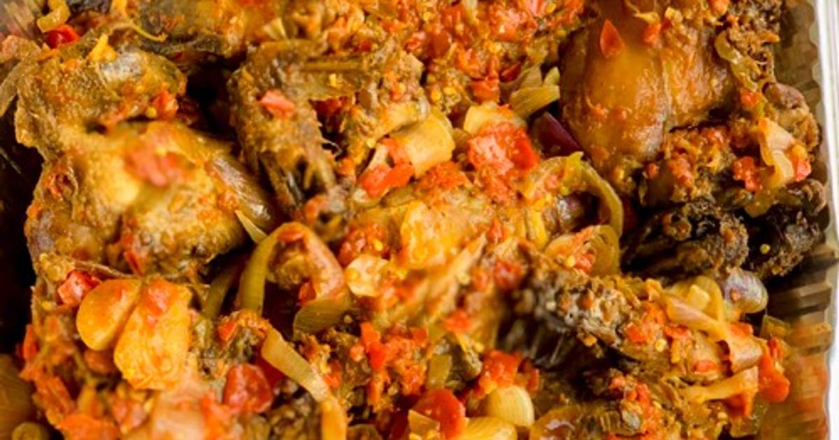 Peppered chicken girki daga Ayshat Adamawa(U. Maduwa) - Cookpad