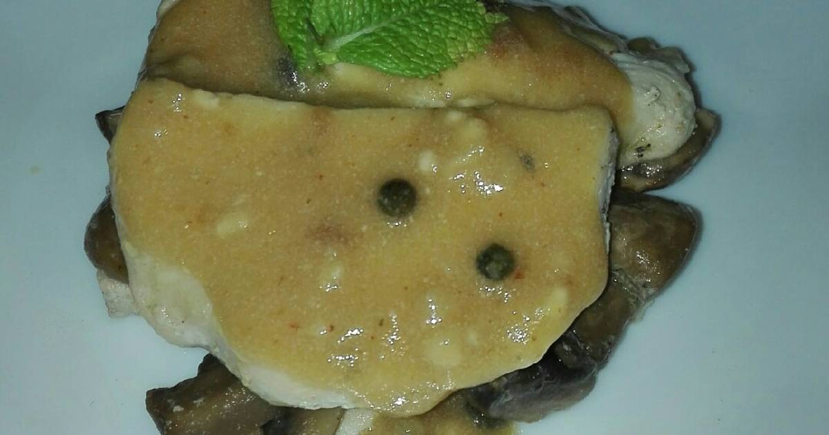 Champis con salsa Receta de espelamejor- Cookpad