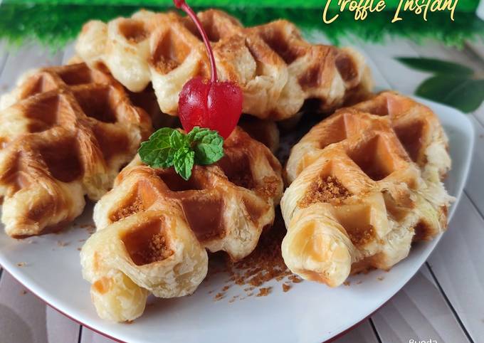 Resep Croffle Instant oleh Bunda TitanQue - Cookpad