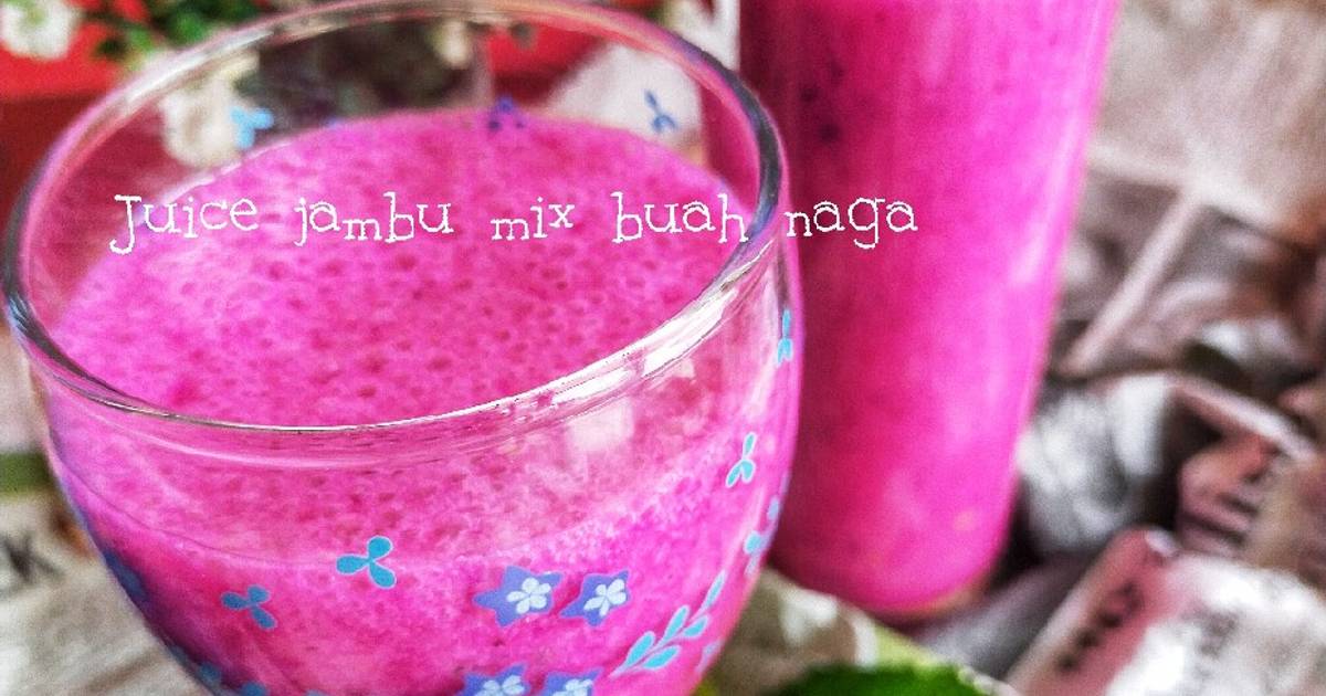 Resep Juice jambu mix buah naga oleh Chiensyn Kuliner - Cookpad