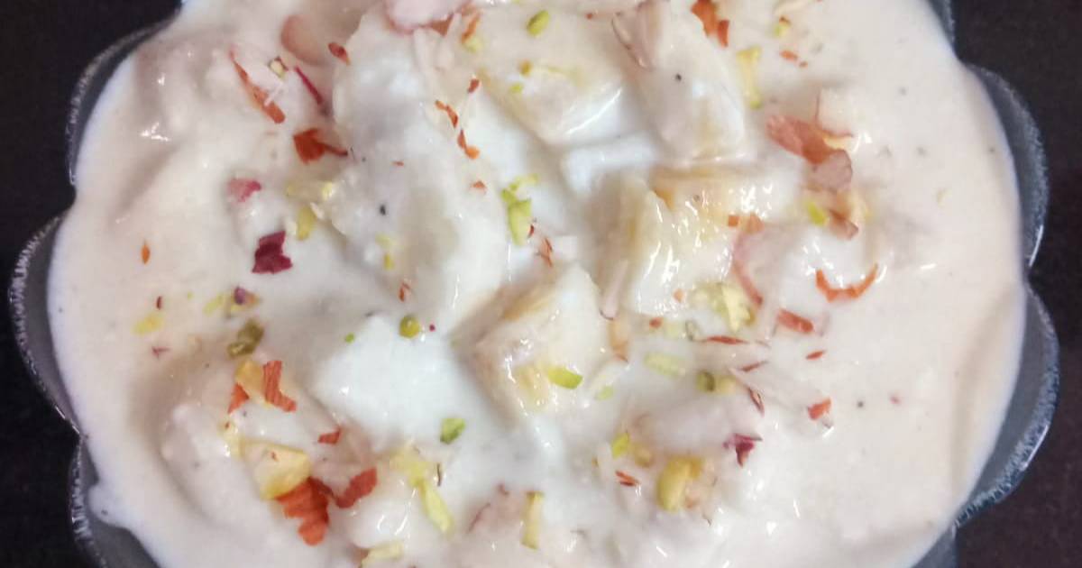 Jayshree Doshi દ્વારા રેસીપી કેળા નું શાહી રાઇતું (Banana Shahi Raita ...