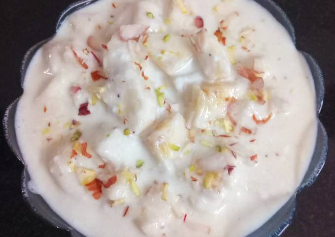 Jayshree Doshi દ્વારા રેસીપી કેળા નું શાહી રાઇતું (Banana Shahi Raita ...