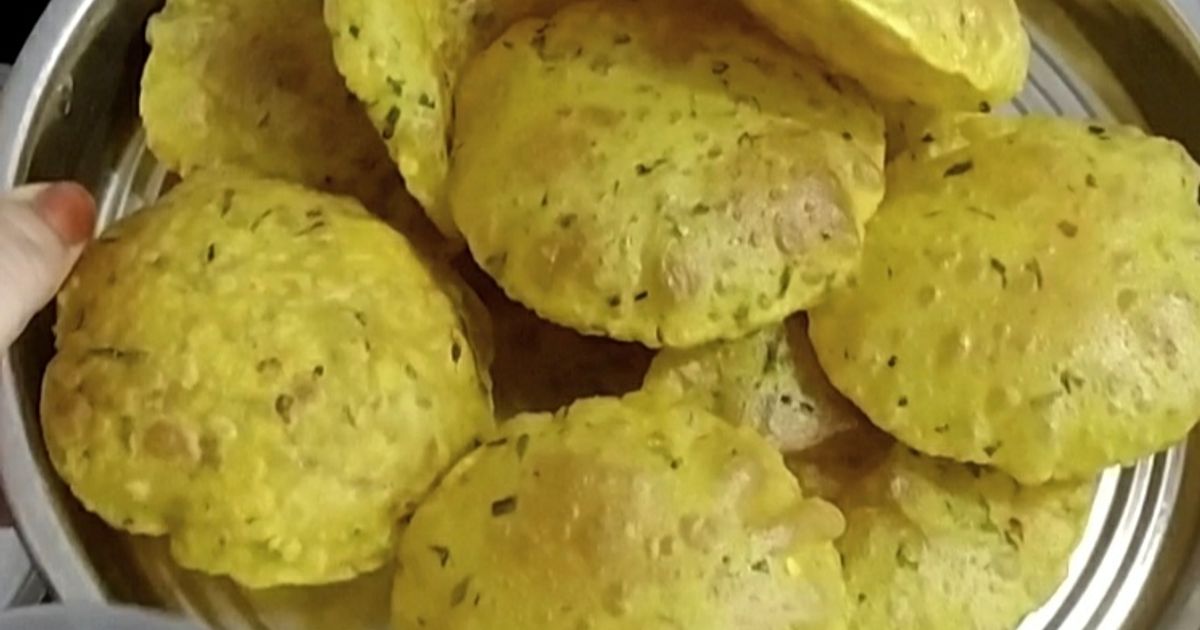 Masala Poori From Left Over Sooji Upama Recipe by Tasty Veg Cooking - Cookpad