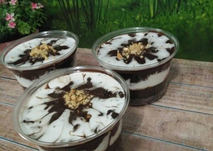 Resep Cake lumer ice cream oleh Plangi Lue.( lulu) - Cookpad