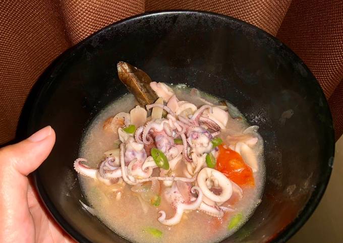 Resep Cumi Kuah Pedas oleh reina - Cookpad